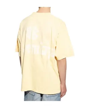 Balenciaga Logo Printed Crewneck T-shirt