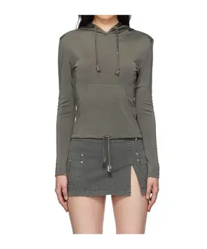 DION LEE Hooded Sweater