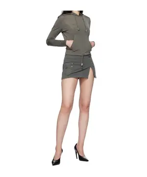 DION LEE Hooded Sweater
