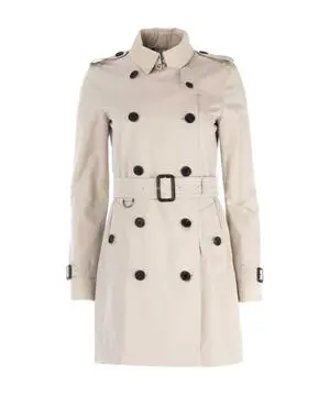 Burberry The Kensington Mid-length Trench Coat - Nude
