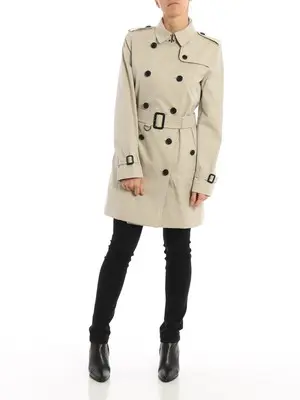 Burberry The Kensington Mid-length Trench Coat