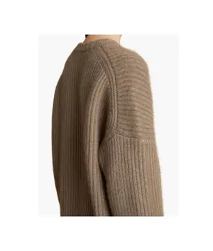 Khaite Manuela Crewneck Sweater - Barley