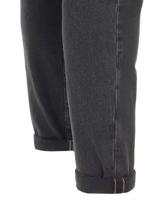 Brunello Cucinelli Slim Fit Jeans With Logo Detail