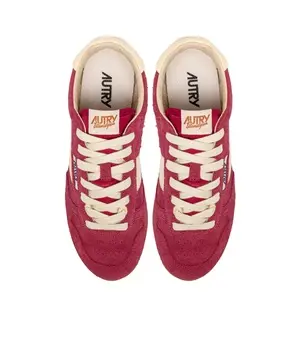 AUTRY Windspin Lace-up Sneakers - Red
