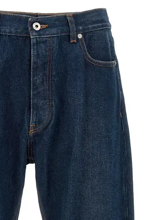 Off-White Mid-rise Jeans With Zip Detail - Black