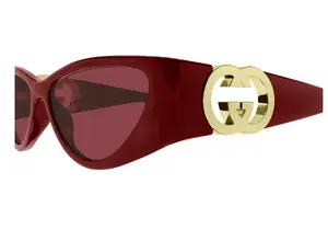 Gucci Cat-eye Frame Sunglasses - Red