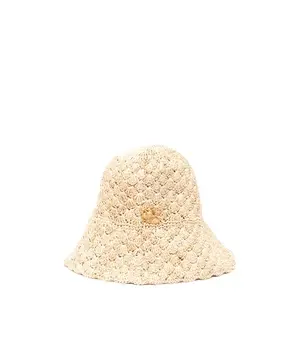 Ruslan Baginskiy Crocheted Bucket Hat - Beige