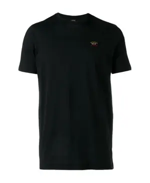 PAUL  SHARK Paul Shark Logo-patch Round Neck T-shirt