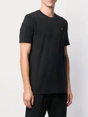 PAUL  SHARK Paul Shark Logo-patch Round Neck T-shirt