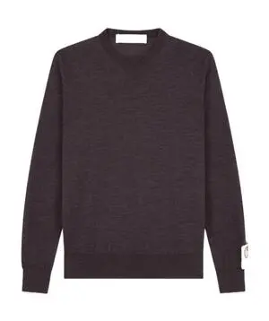 GOLDEN GOOSE Crewneck Jumper With Logo Patch