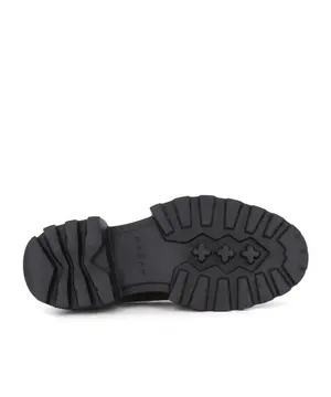 Hogan Slip-on Loafers With Embossed Detail - Black