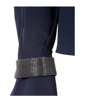 Brunello Cucinelli High Neck Long Sleeve Blouse - Blue