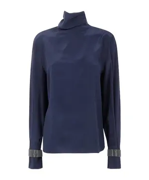Brunello Cucinelli Turtleneck Blouses