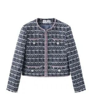 Marissa Chiara Textured Long Sleeve Jacket