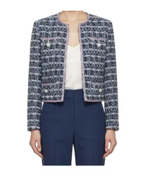 Marissa Chiara Textured Long Sleeve Jacket