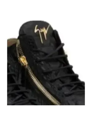 GIUSEPPE ZANOTTI Logo High Top Sneakers