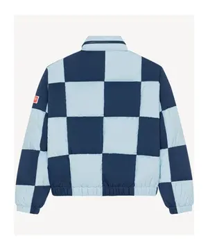 Kenzo Check Quilted Down Jacket