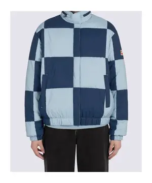 Kenzo Check Quilted Down Jacket