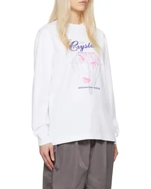 Alexander Wang Long-sleeve T-shirt With Graphic Print