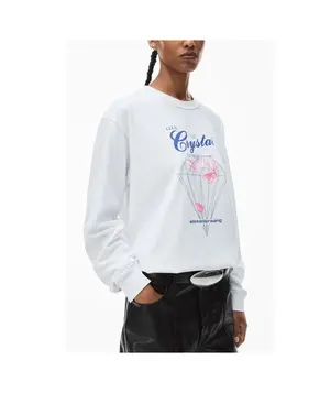Alexander Wang Long-sleeve T-shirt With Graphic Print
