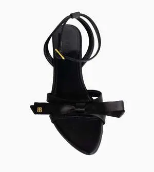 Balenciaga Bow Detail Stiletto Sandals