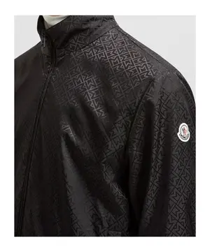 Moncler Vanoise Logo Patch Zip-up Jacket