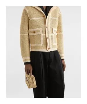 Dolce & Gabbana Woven Shoulder Bag