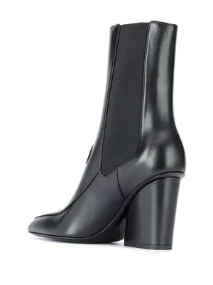 FERRAGAMO Leather Ankle Boots