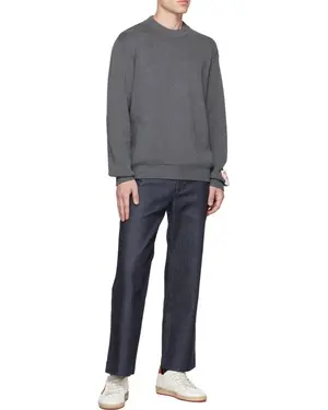 GOLDEN GOOSE Logo Patch Knitted Jumper