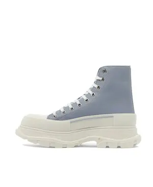 Alexander McQueen Treadslick Lace-up High Top Boots