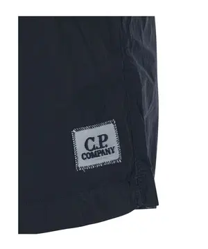 C.P. COMPANY Logo-patch Swim Shorts