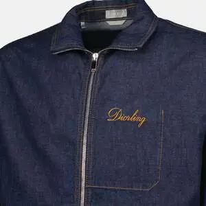 Dior Denim Zip-up Jacket