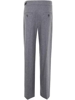 Brunello Cucinelli Tailored Wide Leg Pants - Gray