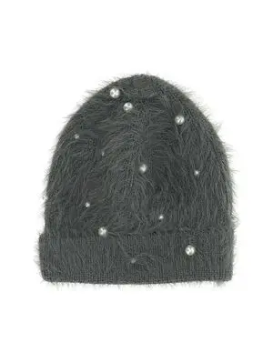 Monnalisa Crystal Embellished Beanie