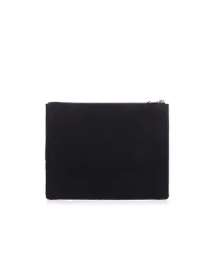 Givenchy Striped Star Zipper Clutch