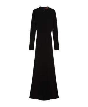 Max Mara Slim-fit Stretch Viscose Long Dress