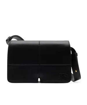 Burberry Burberry Foldover-Top Shoulder Bag Black