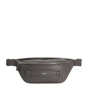 Dolce & Gabbana Leather Belt Bag - Black