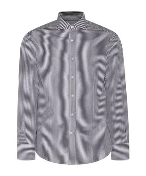 Brunello Cucinelli Striped Buttoned Shirt