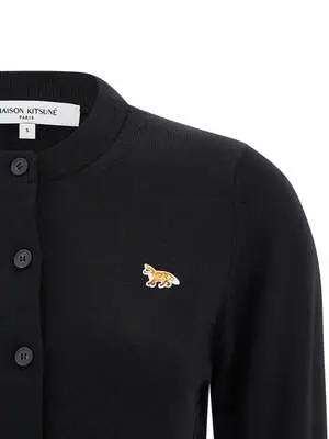 Maison Kitsuné Logo Button-up Cardigan