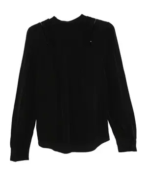 Isabel Marant Étoile Lace Detailed Long-sleeve Shirt - Black
