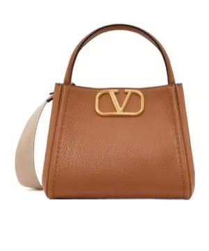 Valentino Garavani Alltime Logo Plaque Tote Bag