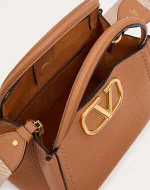 Valentino Garavani Alltime Logo Plaque Tote Bag
