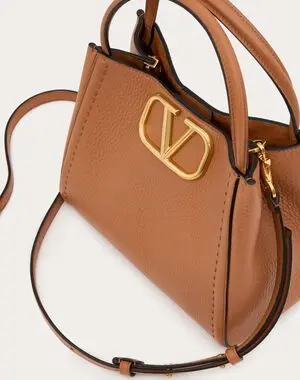 Valentino Garavani Alltime Logo Plaque Tote Bag