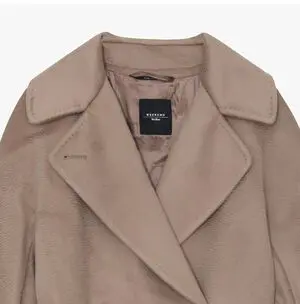 Max Mara Resina Belted Coat - Brown