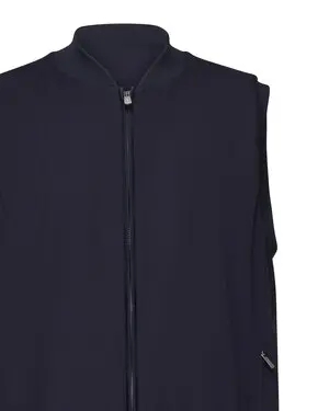 Fedeli Sleeveless Zip-up Vest