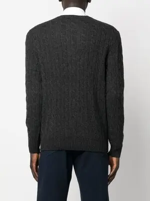 Polo Ralph Lauren Cable-knit Wool-cashmere Sweater