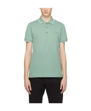 Zegna Logo Embroidered Polo Shirt