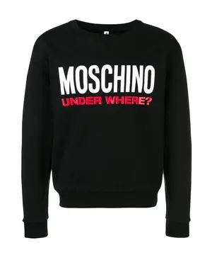 Moschino Jeans Drawstring Sweatshirts Hoodies For Women