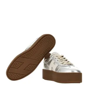 Hogan Platform Sneakers - Silver